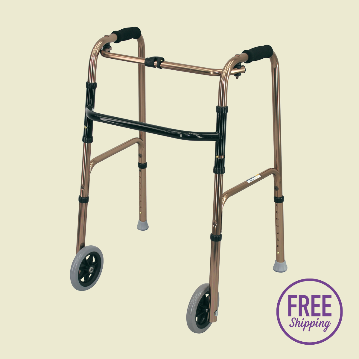 Deluxe® Folding Walking Frame – Lagan's Pharmacy